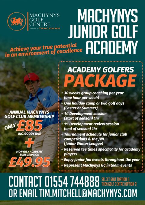 Junior Coaching Programme - Machynys Peninsula Golf Club and Premier Spa