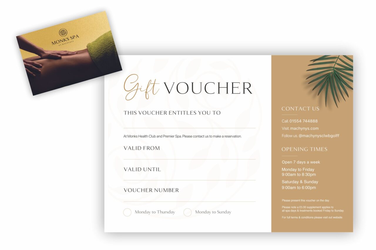 Monks Spa - Machynys Peninsula Golf Club and Premier Spa